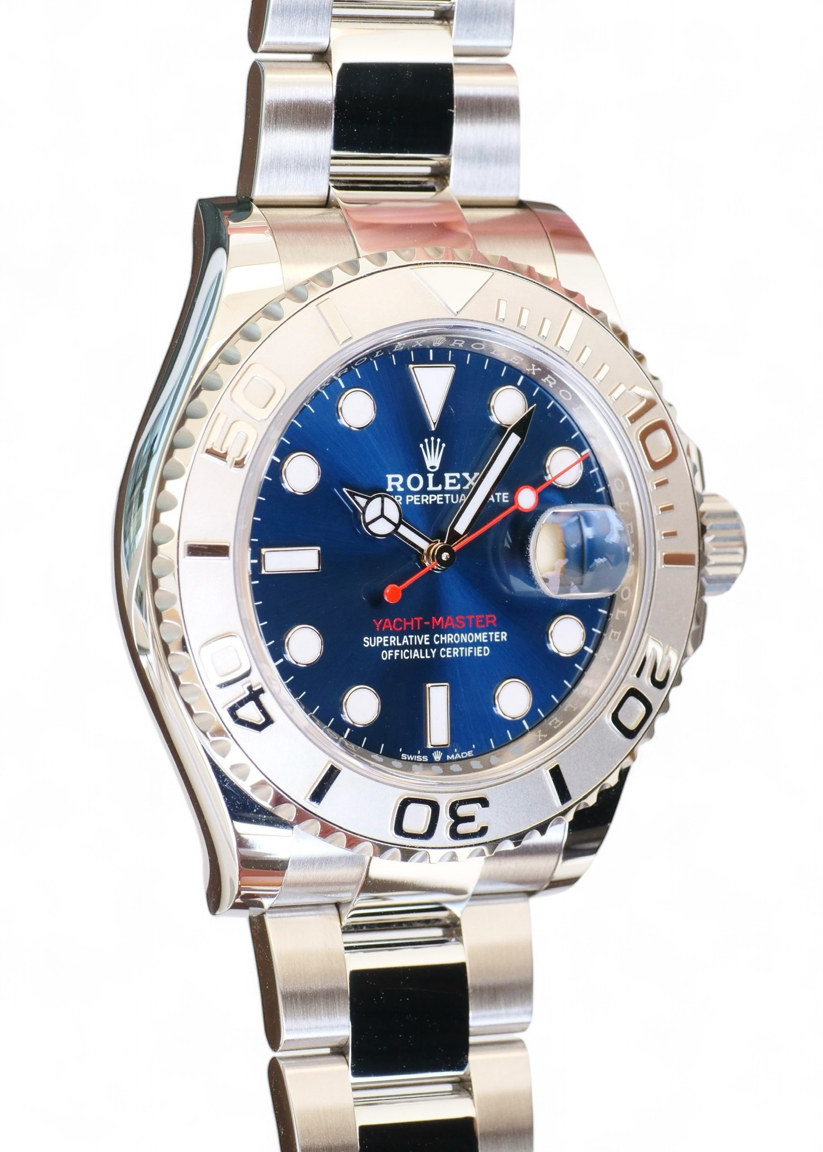 ROLEX DATEJUST 36 SUNBURST BLUE DIAL MODEL 126200 | Calibre24 Luxury ...